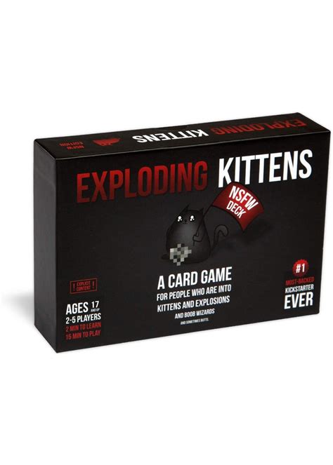 Exploding Kittens Nsfw Edition Le Coin Du Jouet