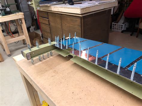 Left Elevator Assembly Prep Teds Rv 7 Build