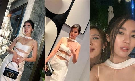 ก้อย อรัชพร มาในโหมดสวยหรู เซ็กซี่เบาๆ ด้วยเดรสขาวเผยผิว