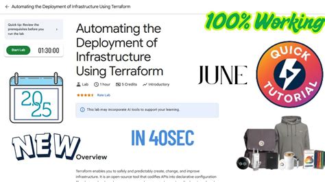 June Automating The Deployment Of Infrastructure Using Terraform Qwiklabs Coursera Youtube
