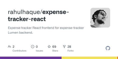Expense Tracker React Src App Jsx At Master · Rahulhaque Expense Tracker React · Github