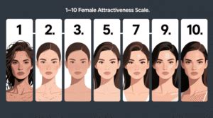 110 Female Attractiveness Scale What Each Rating Actually Means