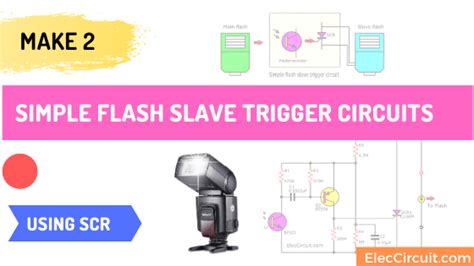 Simple Flash Slave Trigger Circuit