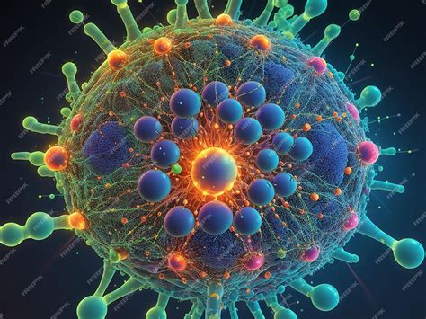 Premium Ai Image A Intricate Network Of Interconnected Cells