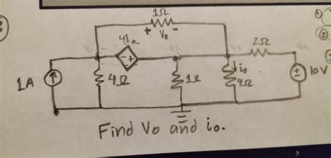 Solved Find V And I Chegg Com