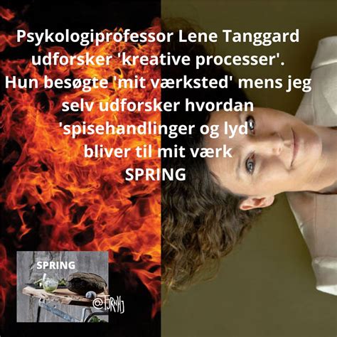 Psykologiprofessor Lene Tanggaard Har Besøgt Mig I Mit Hjemmeværksted Vi Taler Om Kreative