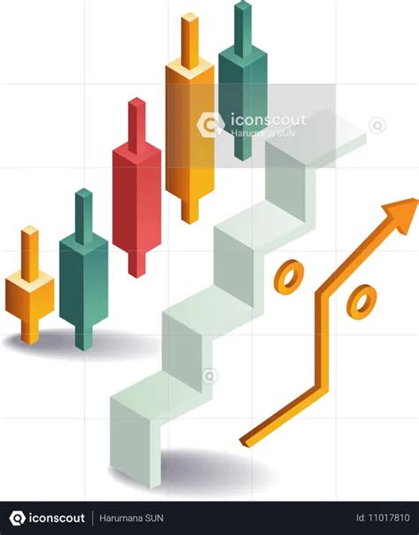 Candy Chart And Trading Analyst Ladder Illustration Free Download Design And Development