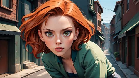 Scarlett Johansson Anime Ii By Hipolangelis2 On Deviantart