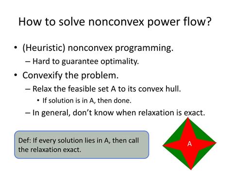 Ppt Exact Convex R Elaxation For Optimal Power Flow In Distribution