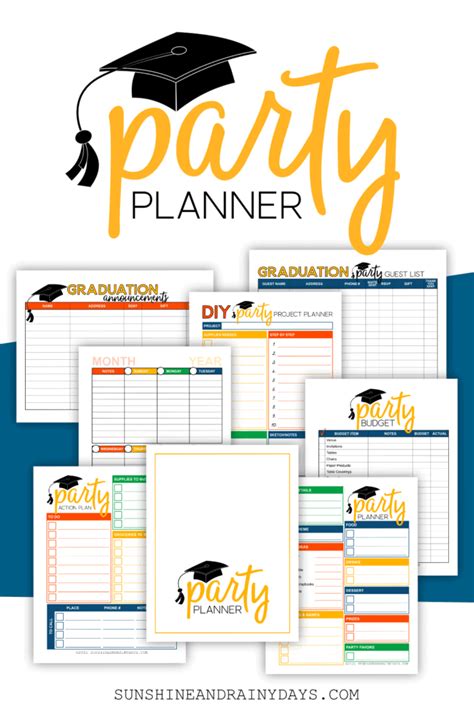 Graduation Party Program Template