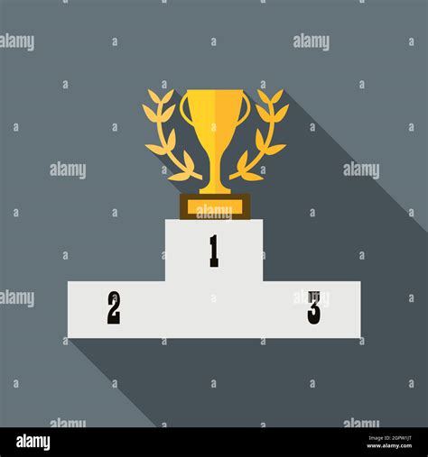 Podium With Winner Stock Vector Images Alamy