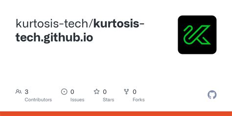 Github Kurtosis Techkurtosis