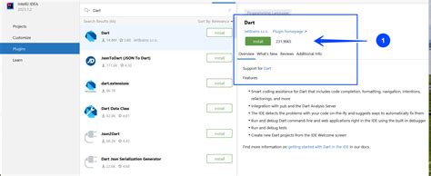 Install Dart IntelliJ Plugin TestingDocs