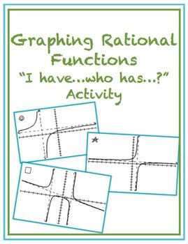 Graphing Rational Functions Activity By Christle Clear Math Resources