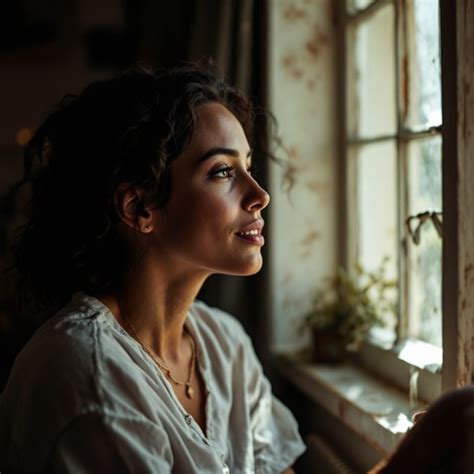Free Peaceful Window Light Image Peaceful Contemplative Window