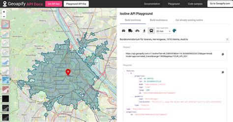 How To Make Travel Time Maps Isochrones For Public Transit Geoapify