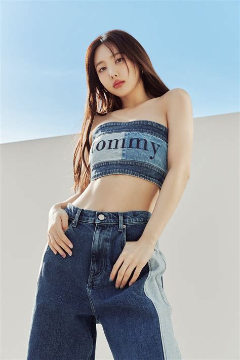 더쿠 트와이스 나연 X 타미진스 Tommy Jeans 2023년 Ss 캠페인 화보