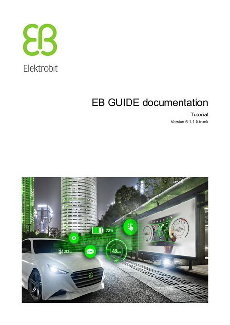 PDF EB GUIDE Documentation Tutorial EB GUIDE Documentation Chapter Support Page Of