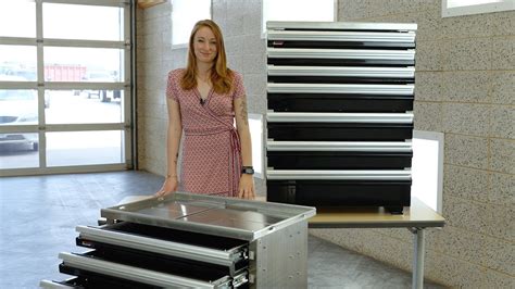 Ctech 8 Drawer Blue Toolbox System Zips