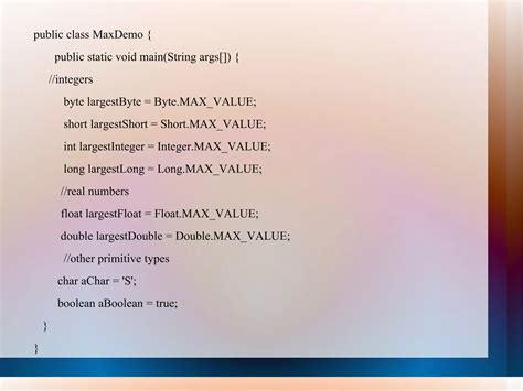 Java Data Types Part 1 Ppt Java Data Types Part 1 Ppt