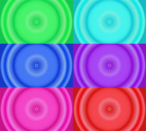 Six Of Circle Radial Gradient Abstract Background Blur Shiny Modern And Color Style Green