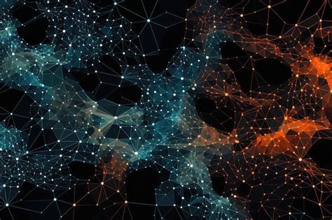 Premium Photo Aiinspired Neural Network Pattern Abstract Neural Network Inspired Artwork Ai