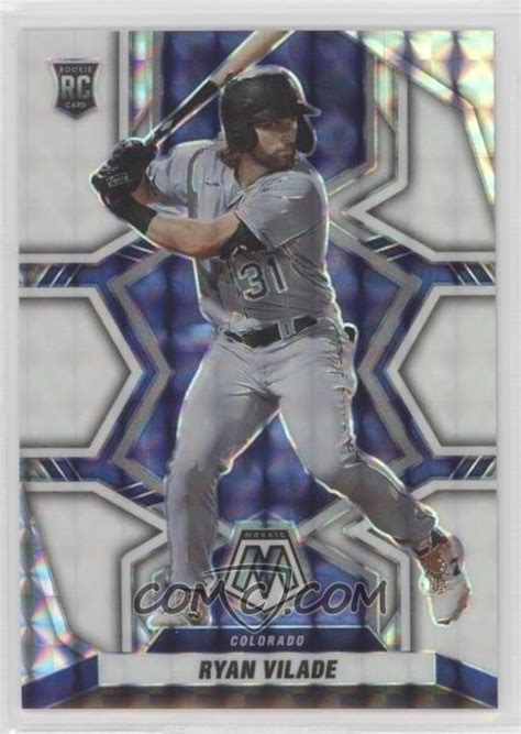2022 Panini Mosaic [base] White Mosaic Prizm 219 Rookies Ryan