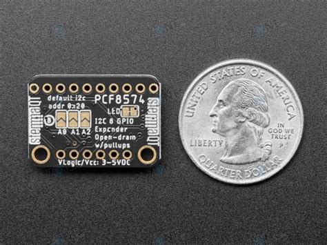 Play Zonech Adafruit Pcf8574 I2c Gpio Expander Breakout Stemma Qt