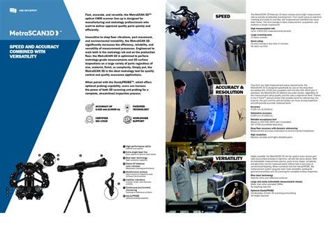 Creaform Handheld 3d Scanner Creaform Handyscan Black Elite Precision Handheld 3d Scanner