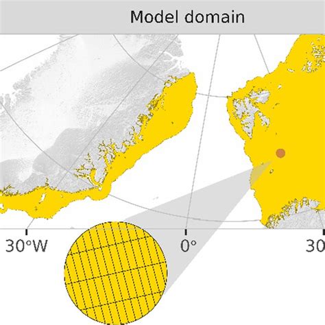 Study Domain The Extent Of Our Mapping Grid Is Highlighted In Yellow