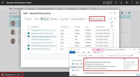 Dynamics 365 Business Central How To Bulk Export Download Attachments