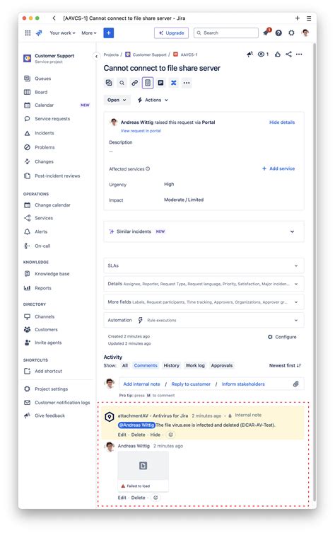 Jira Service Management Security The Vital Role Of Attachment Virus