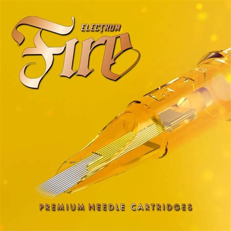 Electrum Fire Tattoo Needle Catridges Electrum Premium Tattoo