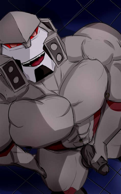 Rule 34 Erection Gay Hard Megatron Muscle Muscles Muscular Muscular