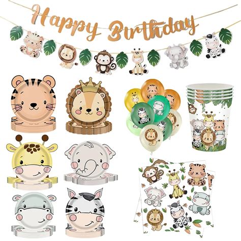 Одноразовая посуда в виде джунглей Aliexpress