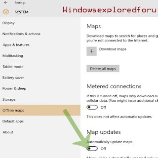 Logeshwaran Org Disable Automatic Update Of Maps In Windows 10