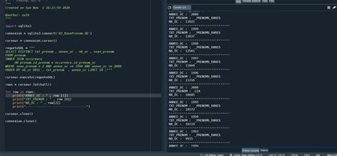 Probleme Affichage SQL Par High Tech CO Page OpenClassrooms
