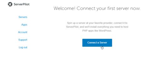 Installing Serverpilot And Creating An App O