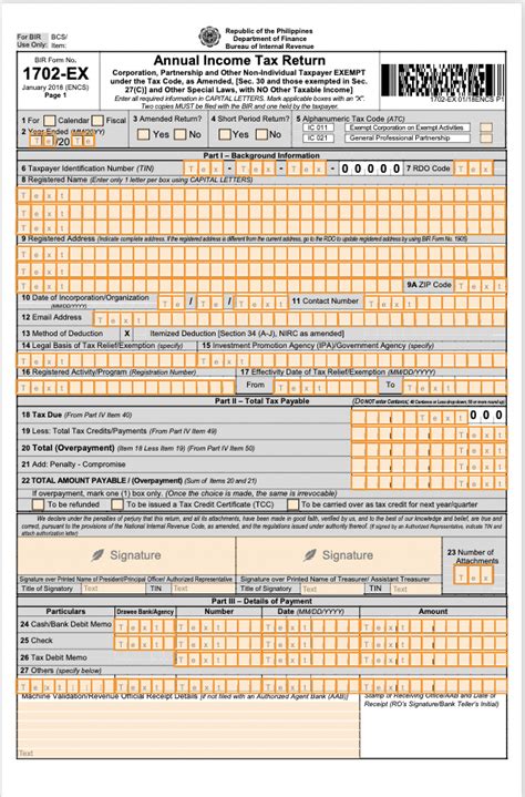 Bir Form 1702 Rt Version 2018 Editable Airslate