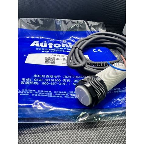 เซ็นเซอร์ Cr18 8dn Autonics Capacitive Proximity Sensor Size M18 3สาย