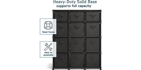 Storagebud 12 Cube Storage Organizer