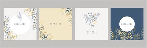 트렌디 한 플로럴 골드와 흰색 배경 디자인 템플릿 포스터 카드 커버 배너 플래카드 브로셔에 적합합니다 생일 초대장 메뉴 및 베이비 샤워를위한 범용 손으로 그린 꽃 템플릿