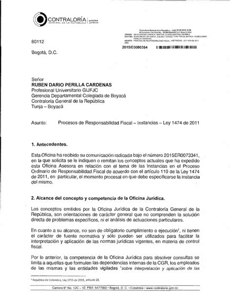 2015ie0080384 Instancias Pdf Ley Procesal Gobernancia