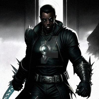 Daywalker Blade From Marvel Comics By Caseycolton On Deviantart