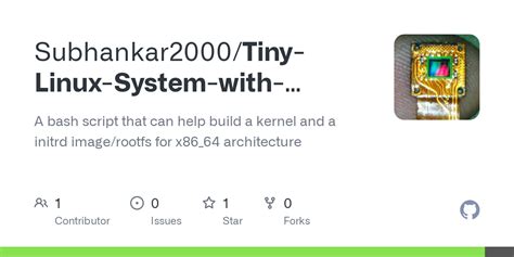 Github Subhankar2000tiny Linux System With Busybox A Bash Script