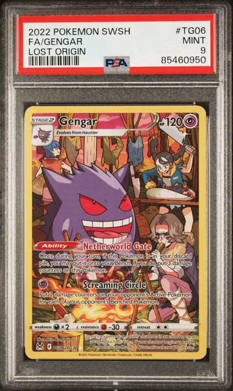 Pokémon Tcg Gengar Lost Origin Trainer Gallery Tg06tg30 Holo Ultra