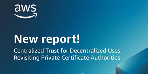 Todd Cignetti On Linkedin New Report Released Centralized Trust For