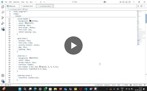 During My Web Development Internship At Internpe I Gained Hands On Experience In Html Css And