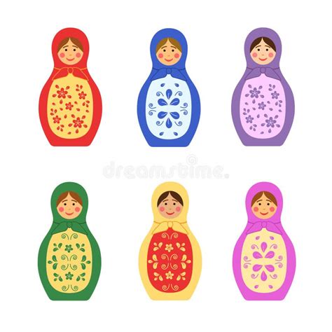 Folklore Dolls Stock Illustrations 718 Folklore Dolls Stock