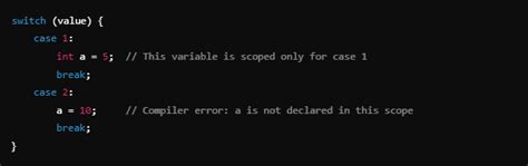 Cannot Jump From Switch Statement To This Case Label Error Fix